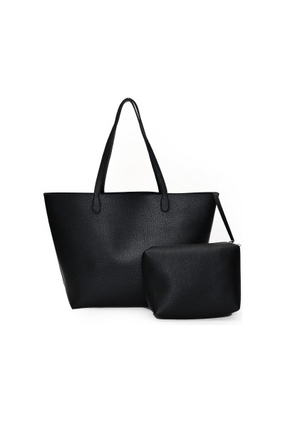 Pera Siyah Yavrulu Çanta