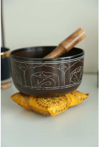 Miamantra Tibet Çanağı Altlığı Kare Yastık - 10 cm * 10 cm - Sarı Miamantra Tibet Çanağı Altlığı Kare Yastık - 10 cm * 10 cm - Sarı