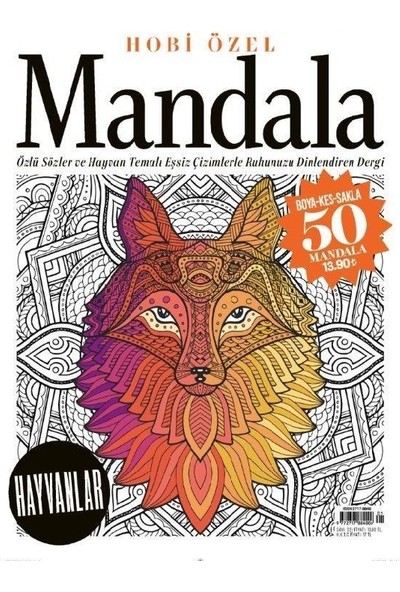 Turkuvaz Dergi Mandala Hayvalar
