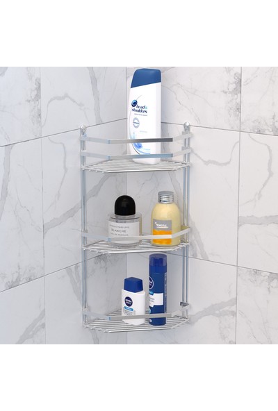 Tekno-tel 3 KATLI BANYO KÖŞELİĞİ KROM ES076