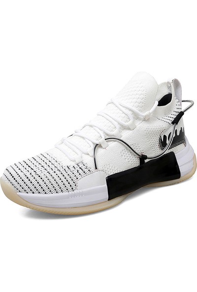 LRsmile Nefes Alabilen Üst Kauçuk Taban Gündelik Spor Basketbol Ayakkabıları (Yurt Dışından) LRsmile Nefes Alabilen Üst Kauçuk Taban Gündelik Spor Basketbol Ayakkabıları (Yurt Dışından)