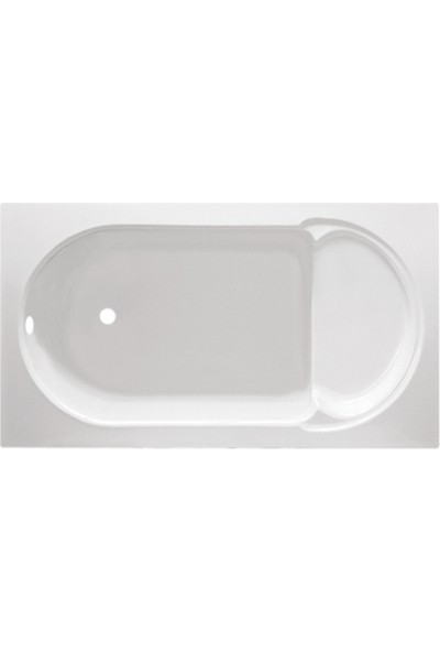 Sanica Panda 135x70 Ön ve Yan Panelli Küvet