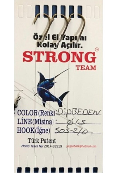 Strong Team Üçlü Göl Dip Iğne Takımı (Bronz) 505 Serisi Strong Team Üçlü Göl Dip Iğne Takımı (Bronz) 505 Serisi