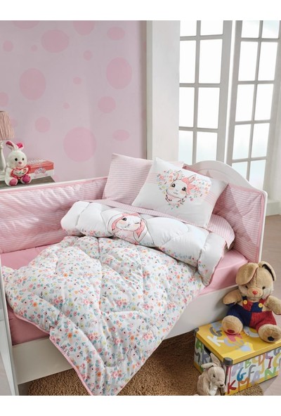 Cotton Box Bebek Uyku Seti Bunny Pembe Cotton Box Bebek Uyku Seti Bunny Pembe