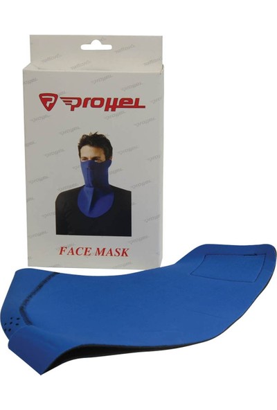 Prohel Motosiklet Maskesi Mavi Siyah