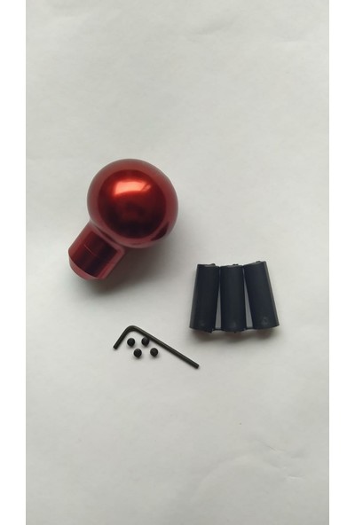 Hld Vites Topuzu Metal Vidalı Kırmızı Alüminyum Uyumlu Hld Vites Topuzu Metal Vidalı Kırmızı Alüminyum Uyumlu