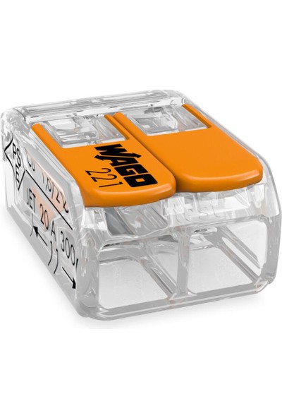 Wago 221-412 Klemens 10'lu