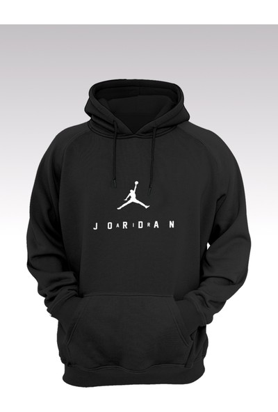 Jumpman 181 Siyah Kapşonlu Sweatshirt - Hoodie Jumpman 181 Siyah Kapşonlu Sweatshirt - Hoodie