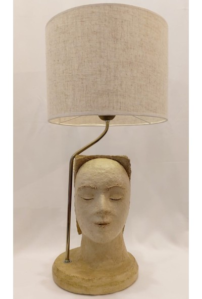 Pietra Kitap Detaylı Büst Abajur