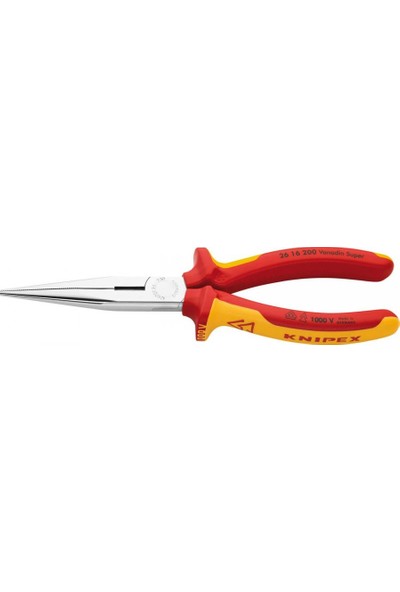 Knipex 26 16 200 Telefoncu Pensesi Vde 200 mm