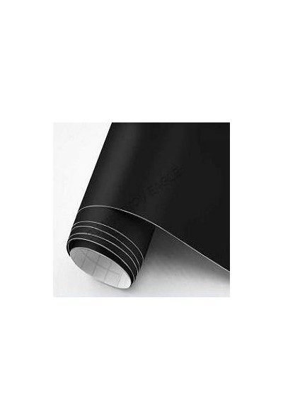 Ecce Mat Siyah Yapışkanlı Folyo 45 cm x 15 m