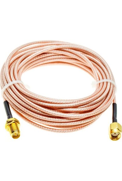 Keepro Sma Erkek-Dişi RG316 Anten Pigtail Uzatma Kablosu 5m Keepro Sma Erkek-Dişi RG316 Anten Pigtail Uzatma Kablosu 5m