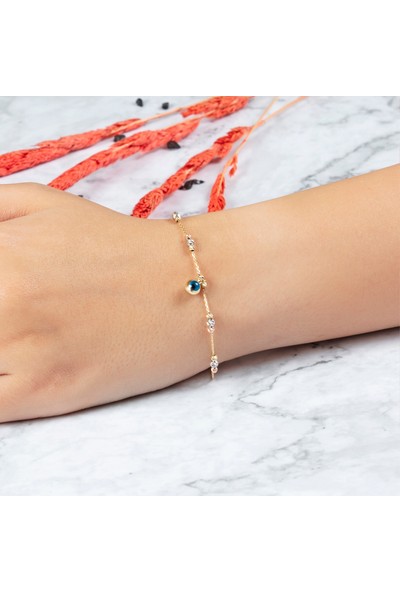 Asya Nazar Boncuklu Dorica Toplu Bileklik