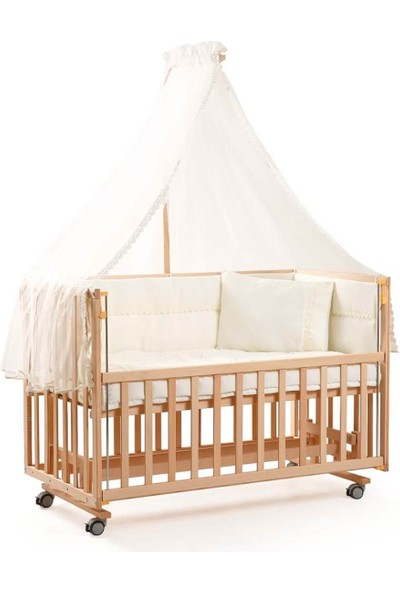 Duux Dada Anne Yanı Beşik 60X120 cm Naturel ve Uyku Seti Duux Dada Anne Yanı Beşik 60X120 cm Naturel ve Uyku Seti