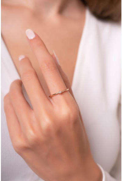 Eva Yıldız Model Ayarlanabilir 14 K Rose Altın Kaplama Kadın Eklem Yüzük Eva Yıldız Model Ayarlanabilir 14 K Rose Altın Kaplama Kadın Eklem Yüzük