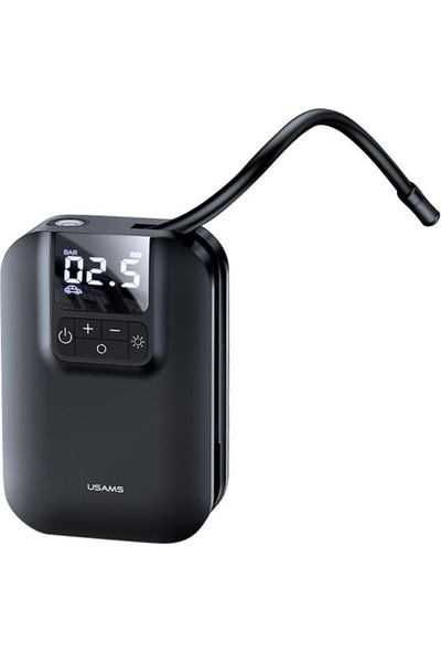 Usams US-ZB215 350PSI 5000MAH Şarjlı Çok Amaçlı Taşınabilir Lastik Hava Pompası Usams US-ZB215 350PSI 5000MAH Şarjlı Çok Amaçlı Taşınabilir Lastik Hava Pompası