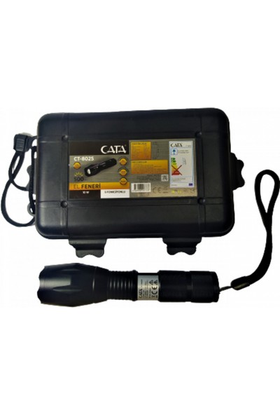 Cata CT-8025 Polıce LED El Feneri Cata