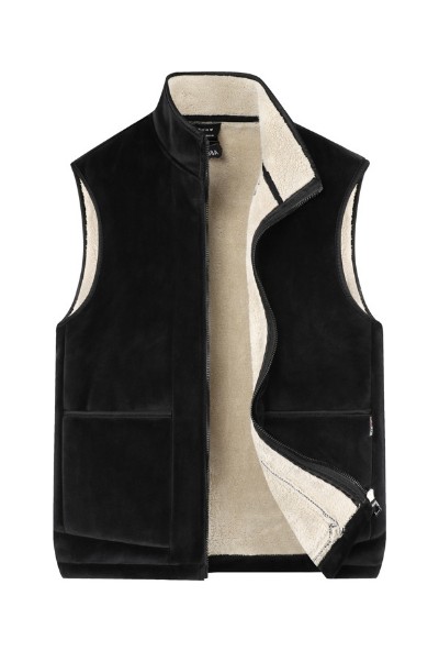 Jiukang Kuzu Yünü Dolgulu Yelek (Yurt Dışından) Jiukang Kuzu Yünü Dolgulu Yelek (Yurt Dışından)