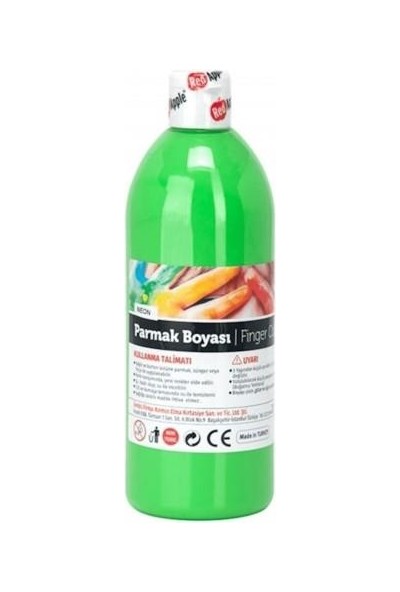 Red apple Neon Parmak Boyası 500 gr Yeşil