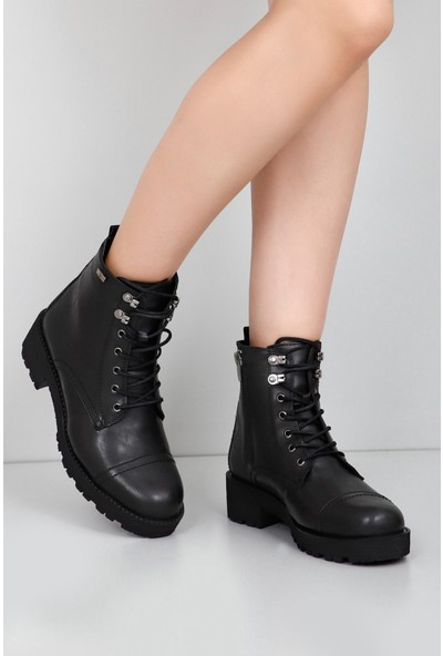 Gönderi(R) Yuvarlak Burun Kauçuk Taban Topuklu Fermuarlı Bağcıklı Kadın Günlük Bot 20461 Gönderi(R) Yuvarlak Burun Kauçuk Taban Topuklu Fermuarlı Bağcıklı Kadın Günlük Bot 20461