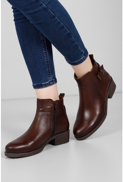 Gönderi(R) Hakiki Deri Yuvarlak Burun Kauçuk Taban Topuklu Fermuarlı Tokalı Kadın Günlük Bot 4444 Gönderi(R) Hakiki Deri Yuvarlak Burun Kauçuk Taban Topuklu Fermuarlı Tokalı Kadın Günlük Bot 4444