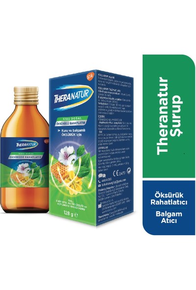 Thera Theranatur Bitkisel Şurup 128 gr