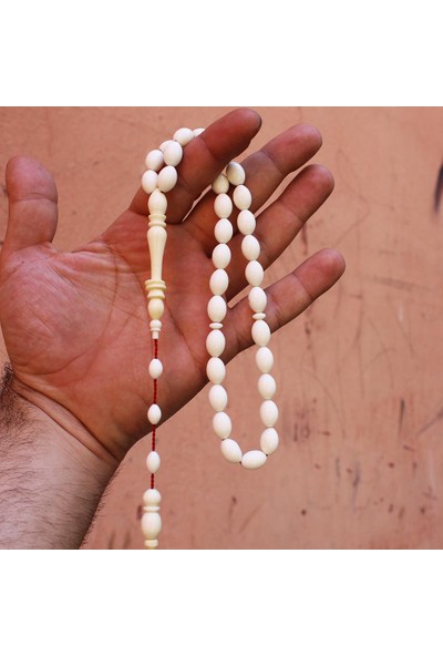 Tesbih Pasajı Beyzi Kesim Halkalı Kemik Tesbih Tesbih Pasajı Beyzi Kesim Halkalı Kemik Tesbih