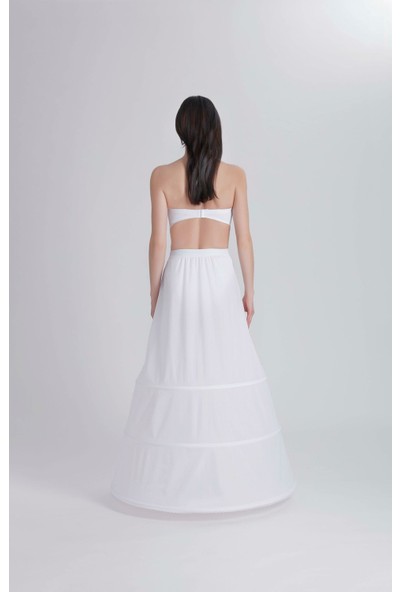 Mk Moda Atelier Mkmodaatelıer Evaze Kesim Telli Jupon Tarlatan J103E Mk Moda Atelier Mkmodaatelıer Evaze Kesim Telli Jupon Tarlatan J103E