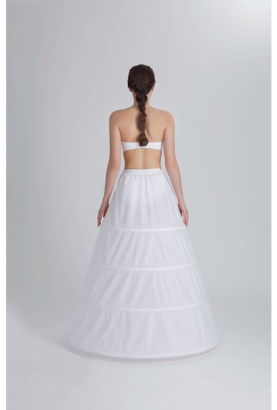 Mk Moda Atelier Mkmodaatelıer Evaze Kesim Telli Jupon Tarlatan J106E Mk Moda Atelier Mkmodaatelıer Evaze Kesim Telli Jupon Tarlatan J106E