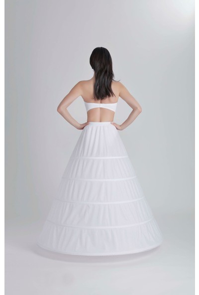 Mk Moda Atelier Mkmodaatelıer Evaze Kesim Jupon Tarlatan J-107E Mk Moda Atelier Mkmodaatelıer Evaze Kesim Jupon Tarlatan J-107E