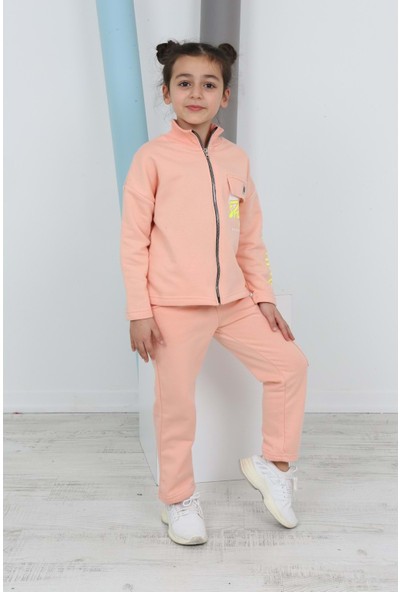 Toontoy Kids Toontoy Kız Çocuk Baskılı Eşofman Takımı