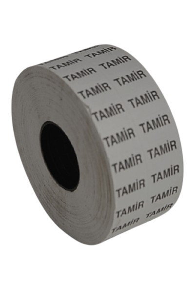 Gençler Etiketleme Makinesi Tamir Etiket 5000'li