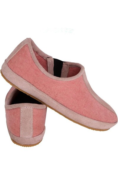 Woolnat Merino Yün Pembe Çocuk Keçe Ayakkabı Woolnat Merino Yün Pembe Çocuk Keçe Ayakkabı