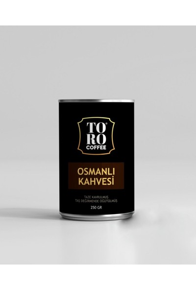 Toro Coffee Roastery Osmanlı Kahvesi 250 gr Toro Coffee Roastery Osmanlı Kahvesi 250 gr