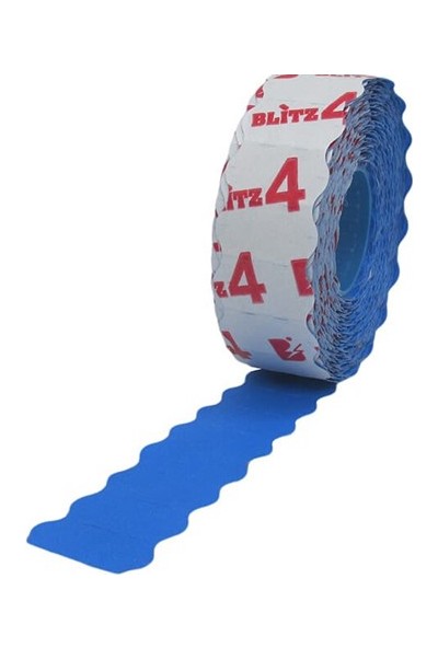 Blitz Etiketleme Makinesi Etiket Mavi 12 x 22 42'li