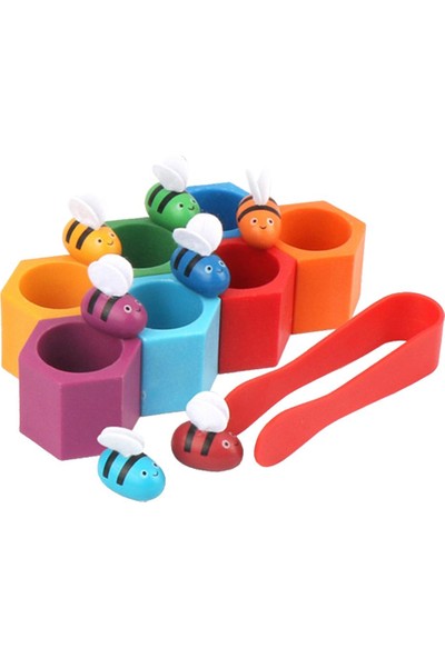 Lovoski Renkli Arı Yakalayan Montessori Eğitim Oyuncak Çocuklar Grasping Eğitim (Yurt Dışından) Lovoski Renkli Arı Yakalayan Montessori Eğitim Oyuncak Çocuklar Grasping Eğitim (Yurt Dışından)