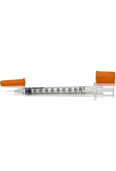 Ayset 70571 (3p 1ml) 30G Ince Iğne Uçlu Insülin Enjektörü 50 Adet Ayset 70571 (3p 1ml) 30G Ince Iğne Uçlu Insülin Enjektörü 50 Adet