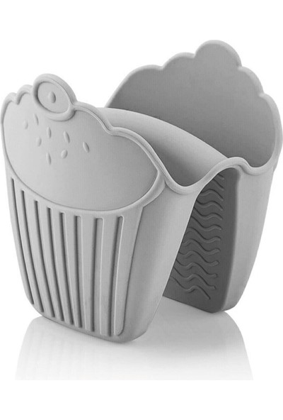 Zuzu Made Silikon Fırın Eldiveni Gri