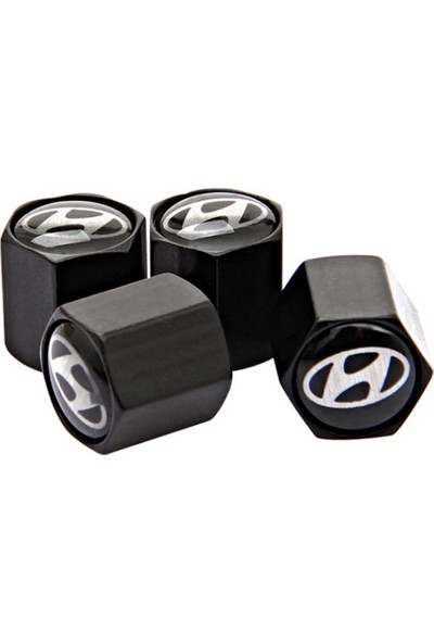 Gardenauto Hyundai Sibop Kapağı 4 Adet Paslanmaz Çelik Siyah Renk Gardenauto Hyundai Sibop Kapağı 4 Adet Paslanmaz Çelik Siyah Renk