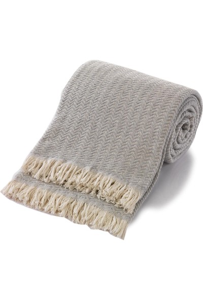 Schafer Savoy Çift Kişilik Battaniye Gri Schafer Savoy Çift Kişilik Battaniye Gri