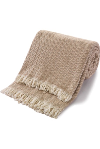 Schafer Savoy Çift Kişilik Battaniye Bej Schafer Savoy Çift Kişilik Battaniye Bej