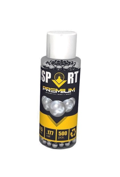 Sport Premium Airgun Pellets 500 Pcs 4.5mm Sport Premium Airgun Pellets 500 Pcs 4.5mm