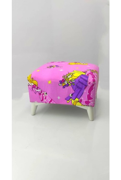 SEDEFAVM38 Pembe Sindy Renk Çocuk Pufu SEDEFAVM38 Pembe Sindy Renk Çocuk Pufu