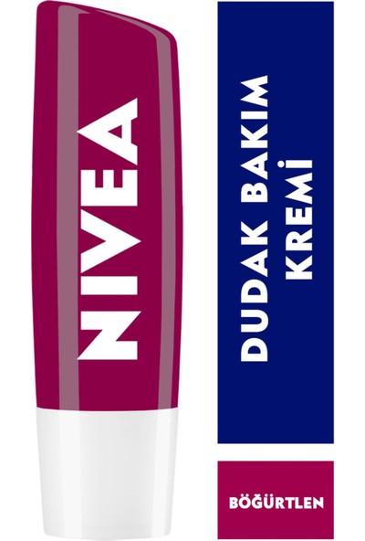 Nivea Böğürtlen Dudak Bakım Kremi Dudak Parlatıcısı