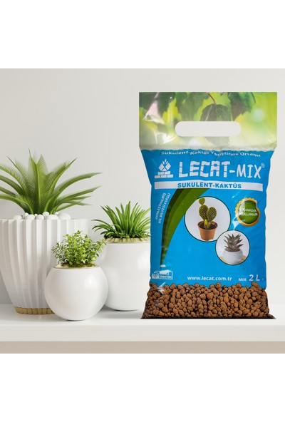 Lecat Lecat- Mix Besin Takviyeli Sukulent ve Kaktüs Için 2 Litre Lecat Lecat- Mix Besin Takviyeli Sukulent ve Kaktüs Için 2 Litre