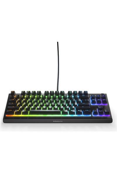 Steelseries Apex 3 TKL Gaming Klavye - Sessiz Switch - Ip32 Sıvı Dayanıklılık - US Layout Steelseries Apex 3 TKL Gaming Klavye - Sessiz Switch - Ip32 Sıvı Dayanıklılık - US Layout