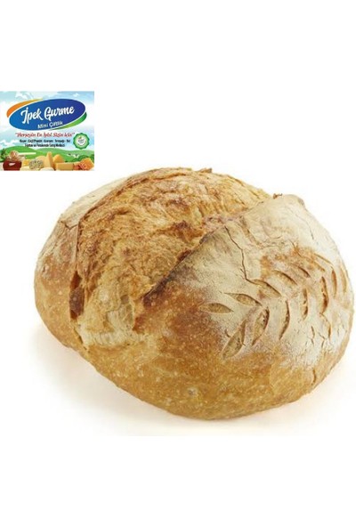 İpek Gurme Erzurum Yuvarlak Köy Ekmeği 500 gr 5'li