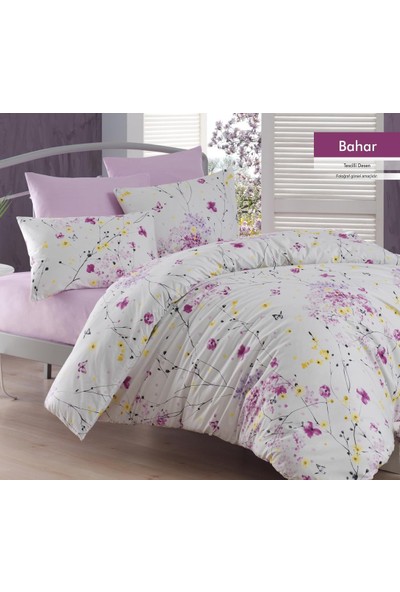 Beğenal Silikon Uyku Seti Tek Kişilik Bahar Desenli