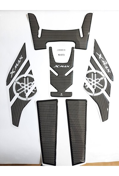 Hades Xmax 250 Tank Pad Seti 2014-17 Karbon Beyaz Hades Xmax 250 Tank Pad Seti 2014-17 Karbon Beyaz