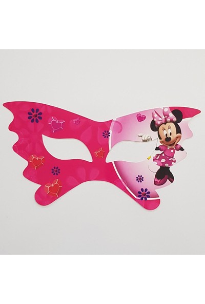 Kelebek Oyuncak Minnie Mouse Kağıt Maske (10 Adet) Kelebek Oyuncak Minnie Mouse Kağıt Maske (10 Adet)